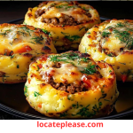 Stuffed Mashed Potato Nests - LocatePlease