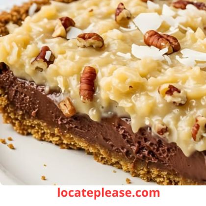 No-Bake German Chocolate Pie - LocatePlease