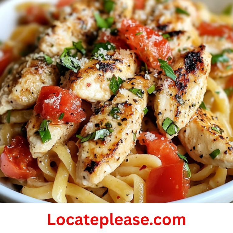 Bruschetta Chicken Pasta Dish - LocatePlease