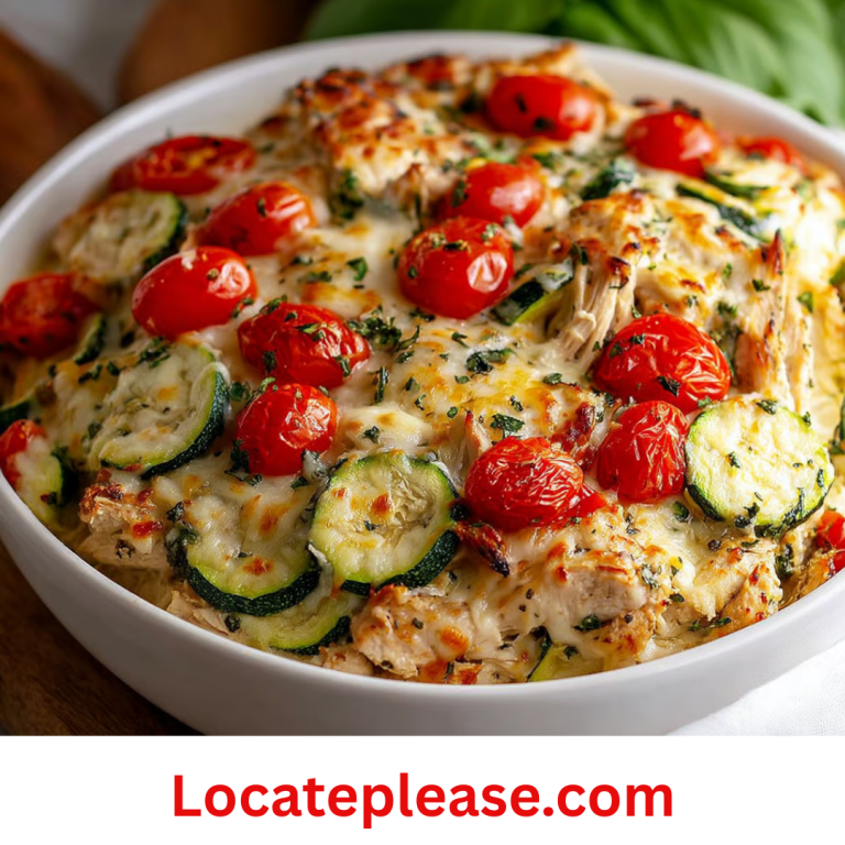 Chicken Zucchini Bake - LocatePlease