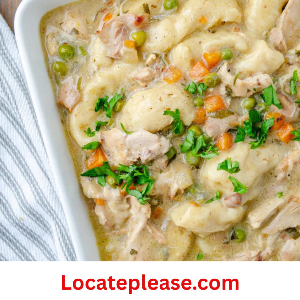 Crock Pot Chicken and Dumplings - LocatePlease